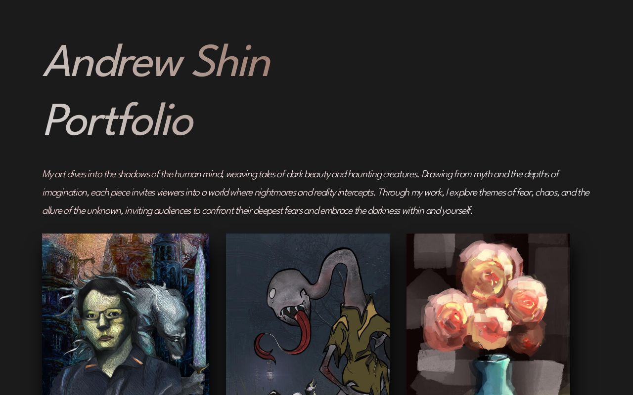 AndrewShinPortfolio